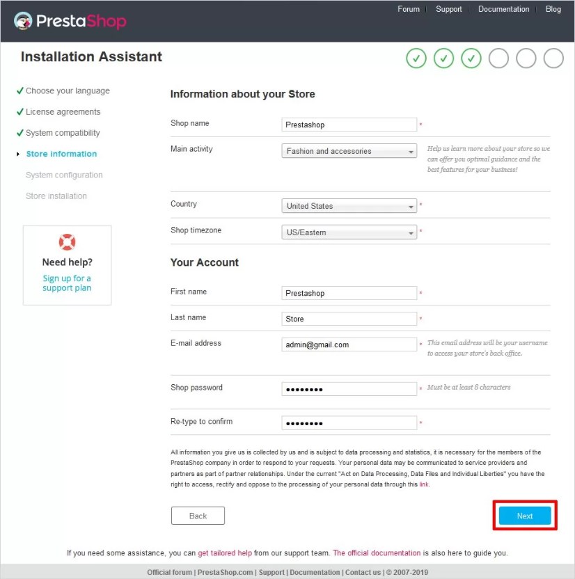 Comment installer PrestaShop: Guide étapes débutants | Aurone